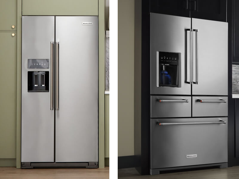 Counter-Depth Vs. Standard-Depth Refrigerators | KitchenAid