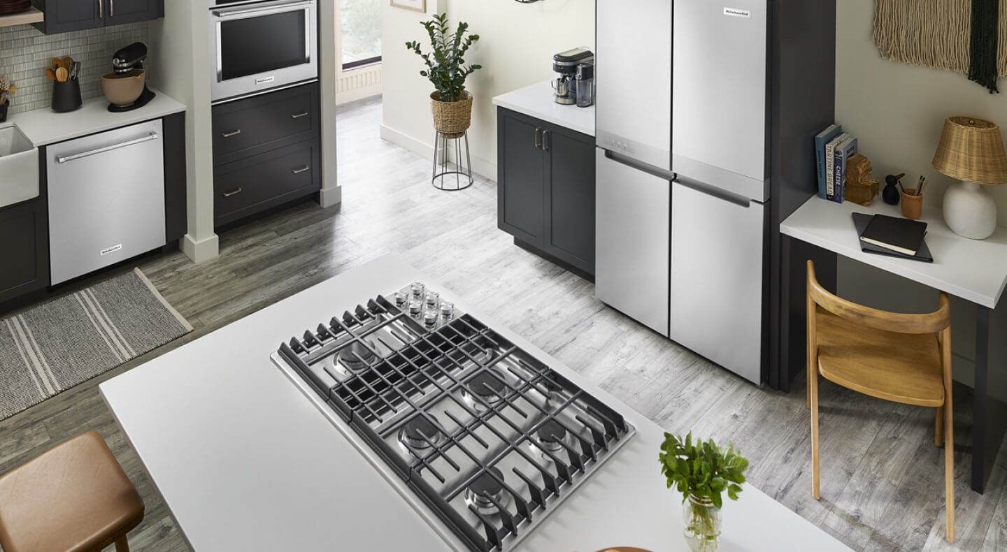 Kitchen with Island Layout Ideas | KitchenAid