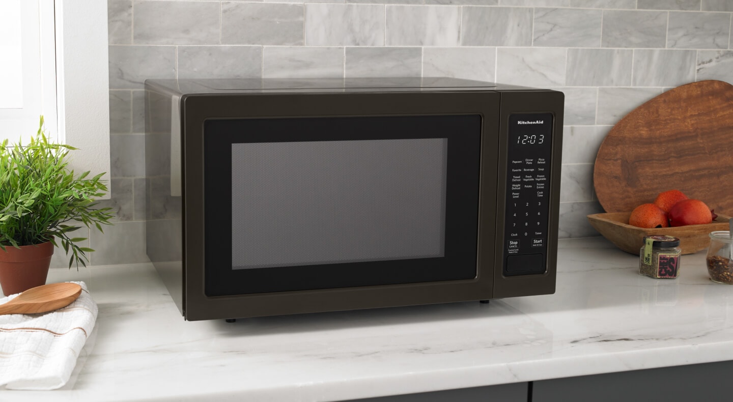 Microwave Sizes: How to Measure a Microwave | KitchenAid