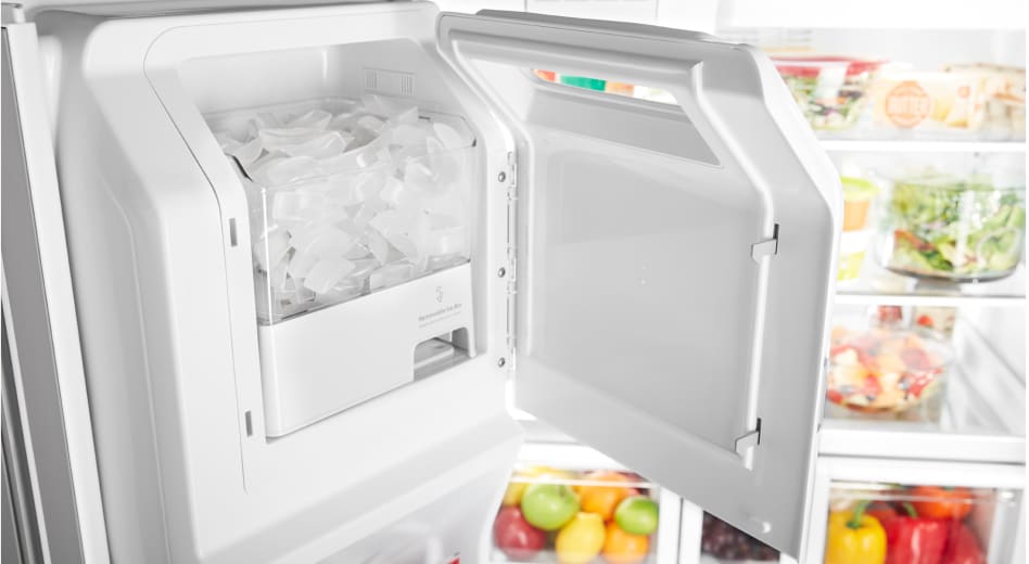 How to Clean an Ice Maker in a Refrigerator | KitchenAid