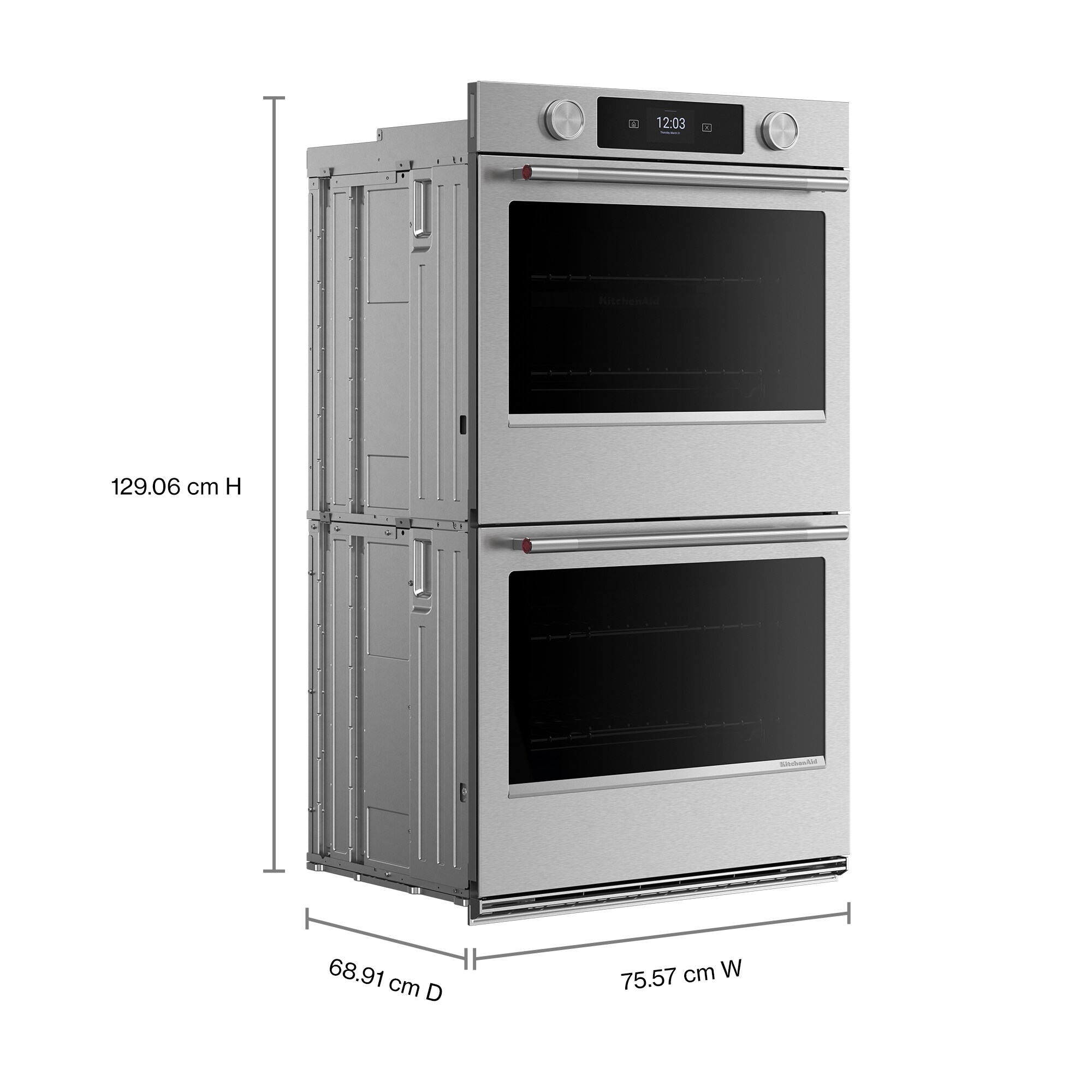 30-inch Smart Electric Double Wall Oven with Assisted Cooking Modes ...