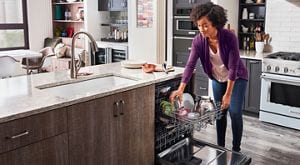 empty dishwasher space ideas