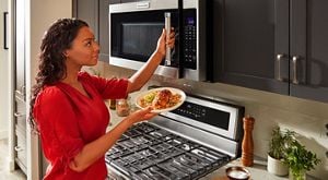 Microwave Sizes: How to Measure a Microwave | KitchenAid