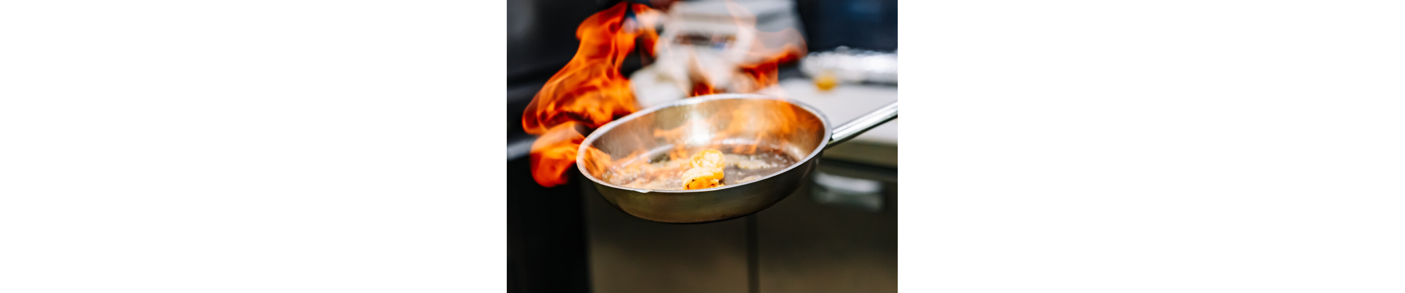 how do chefs make flames