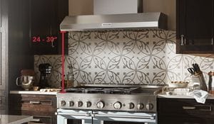What’s the Right Range Hood Height Above a Stove? | KitchenAid