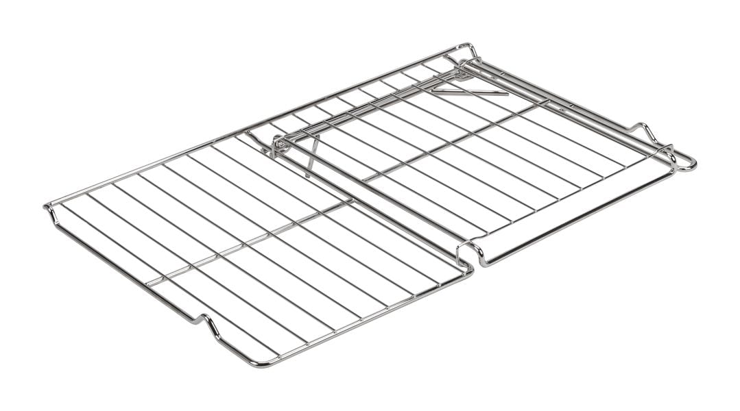 24" L x 15 3/4" D Split Oven Rack, Stainless Steel, half-shelf design ...